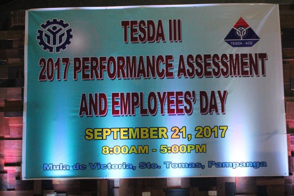 TESDA III 2017 Performance Assessment And Employees Day – TESDA Tarlac